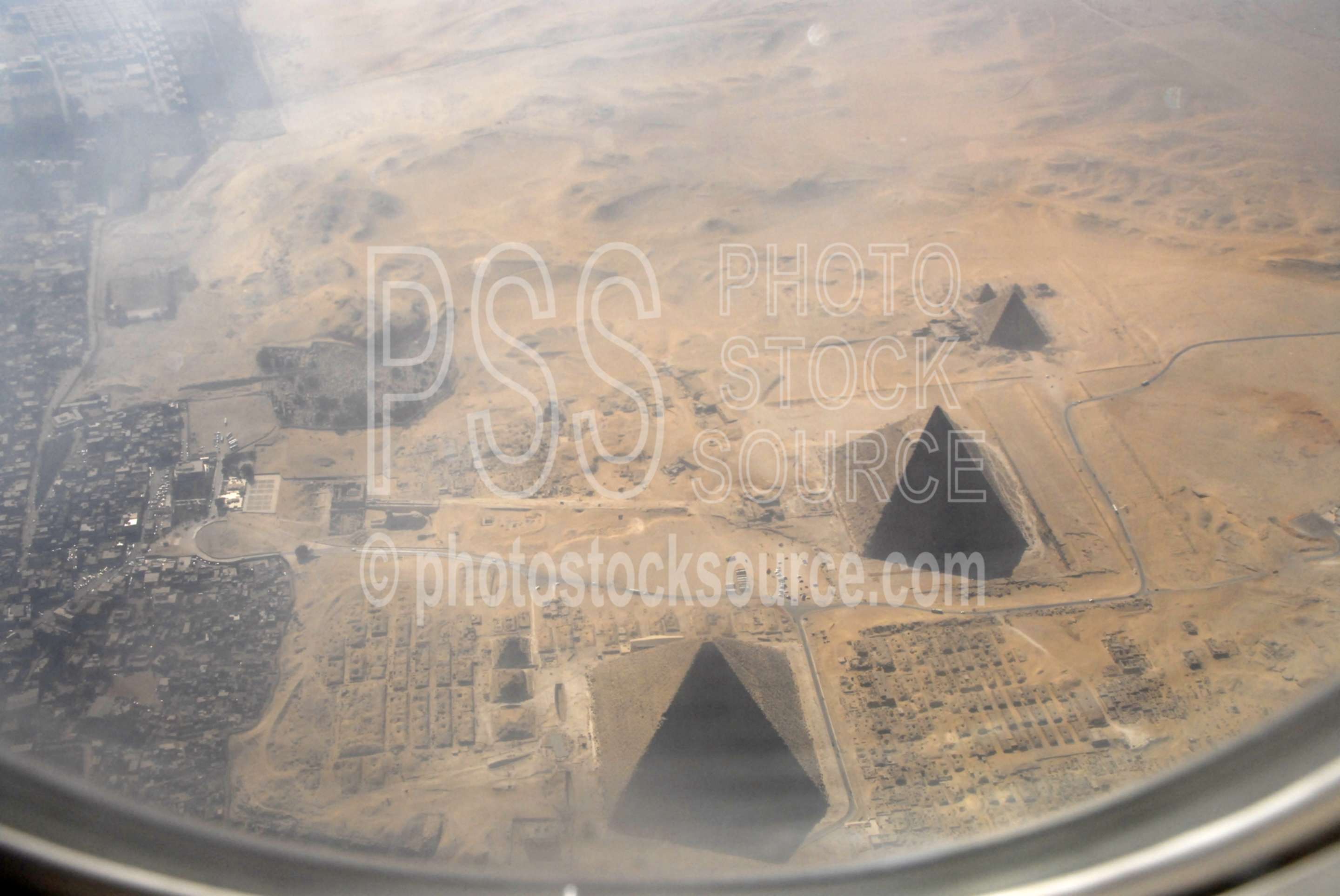 Great Pyramids Aerial View